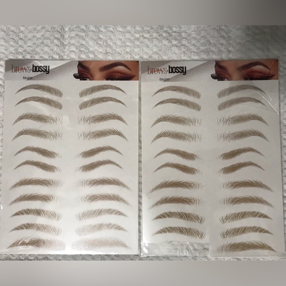 Brows by Bossy | Skincare | Brows By Bossy 2 Pkgs Taupe Brow Tattoos ...